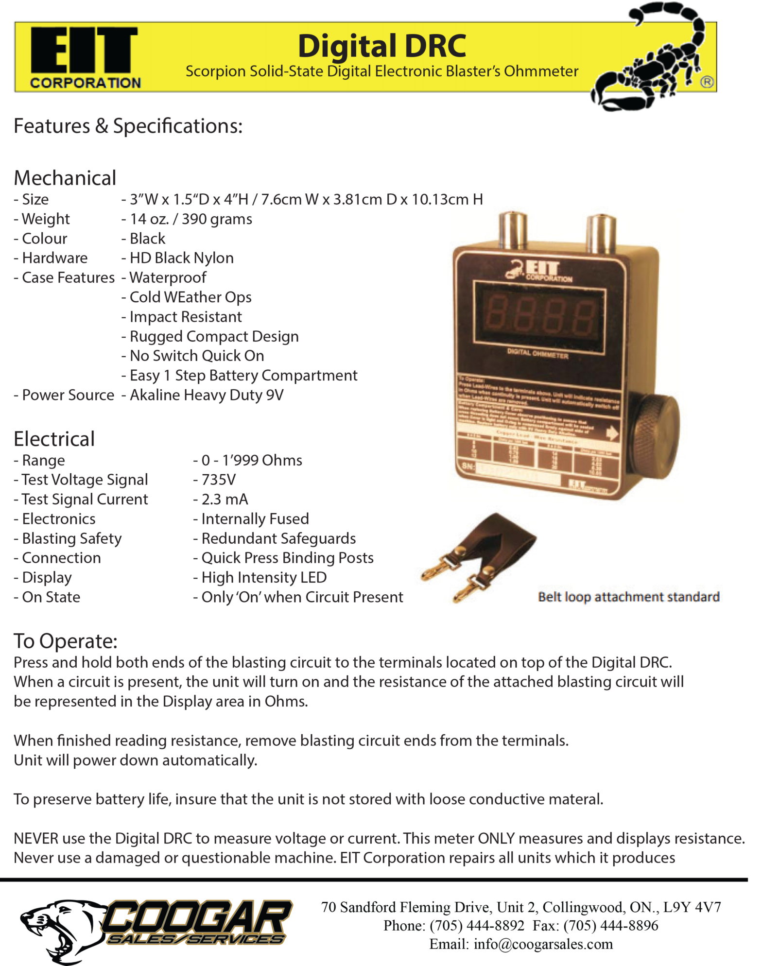 Downloads – Coogar Sales & Services